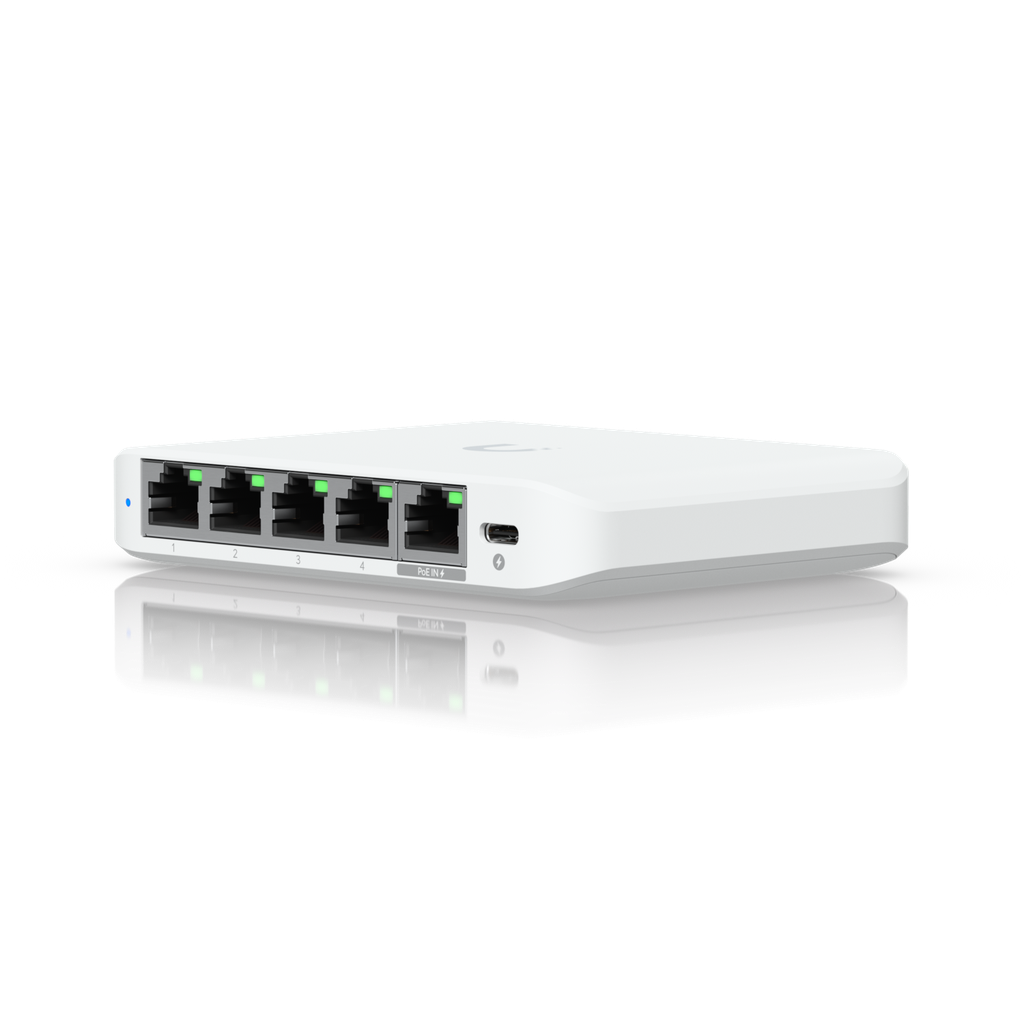 Ubiquiti USW-Flex-2.5G-8 UniFi Compact 8 Port Gigabit Desktop Switch ...
